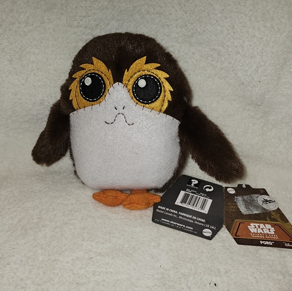 Star Wars | Toys | Star Wars Galaxys Edge Creatures Porg 7 Plush Mattel ...
